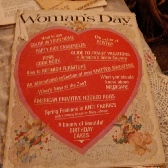 Other | Vintage Retro Early 6s Rare Find Womans Day Feb 1966 | Poshmark